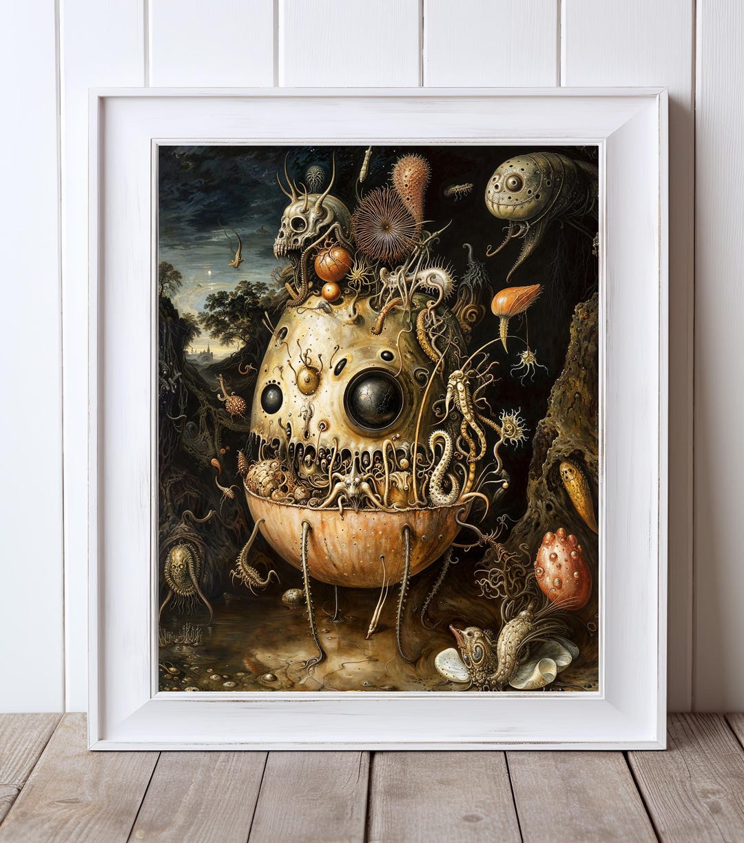 Dark Fantasy Surreal Art Print - Macabre Otherworldy Surrealism - Etsy