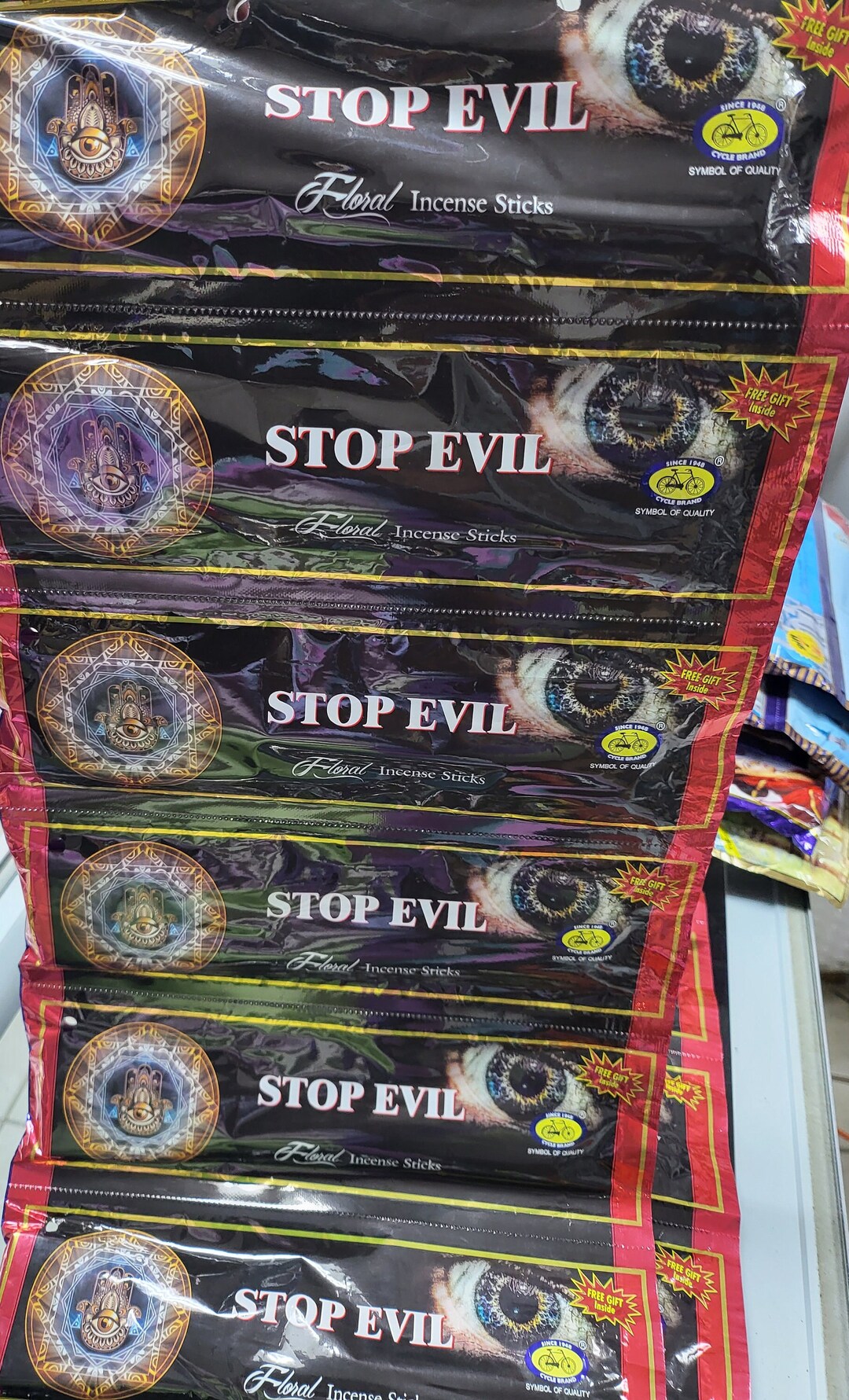 STOP EVIL BACK to Sender Incense Stick. - Etsy