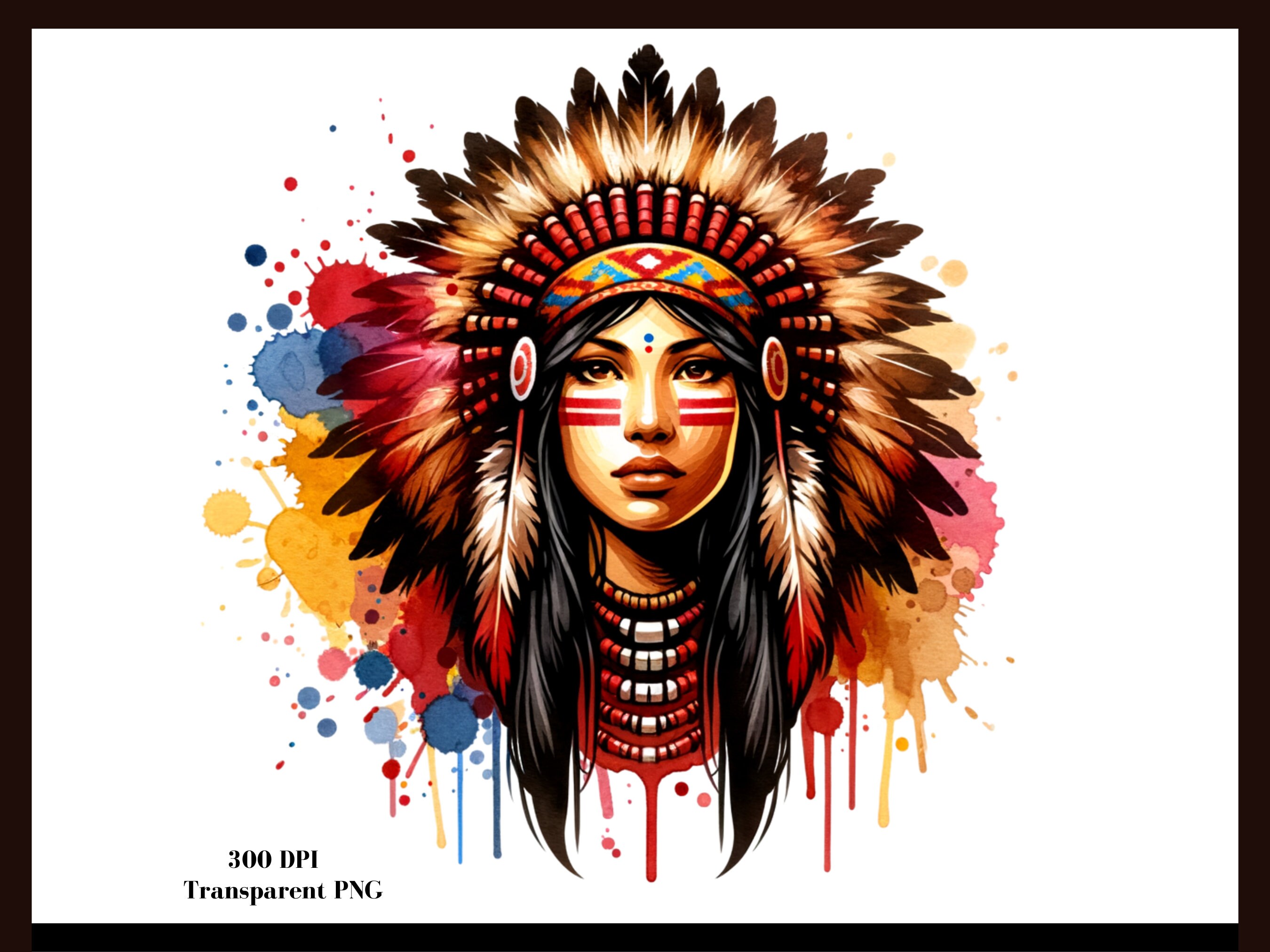 Indigenous Queen Warrior Png 300 Dpi,native Pride, No More Stolen ...