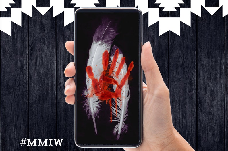 MMIW Awareness Cellphone Wallpaper: Indigenous Women Equality (digital ...
