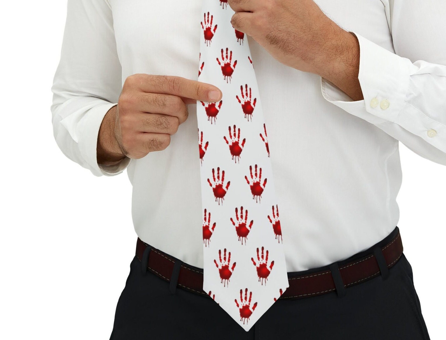 MMIW Tie, Red Hand Native Pride, No More Stolen Sisters,indigenous ...