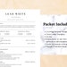 ATS Compatible Friendly Resume for Professionals, Easy to Edit on Canva ...