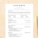 ATS Compatible Friendly Resume for Professionals, Easy to Edit on Canva ...