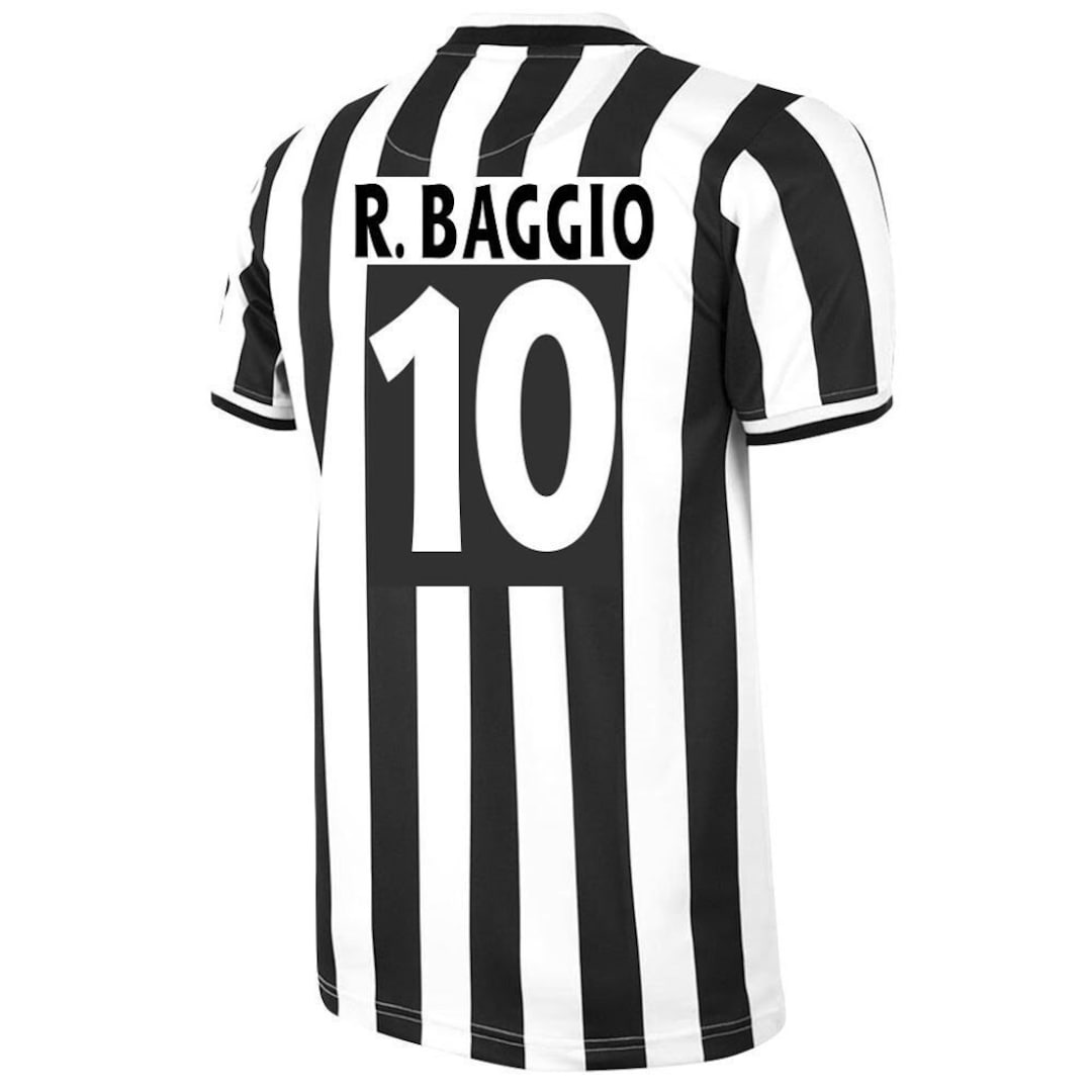 Vintage Retro Juventus Roberto Baggio 10 Home 1994-95 - Etsy