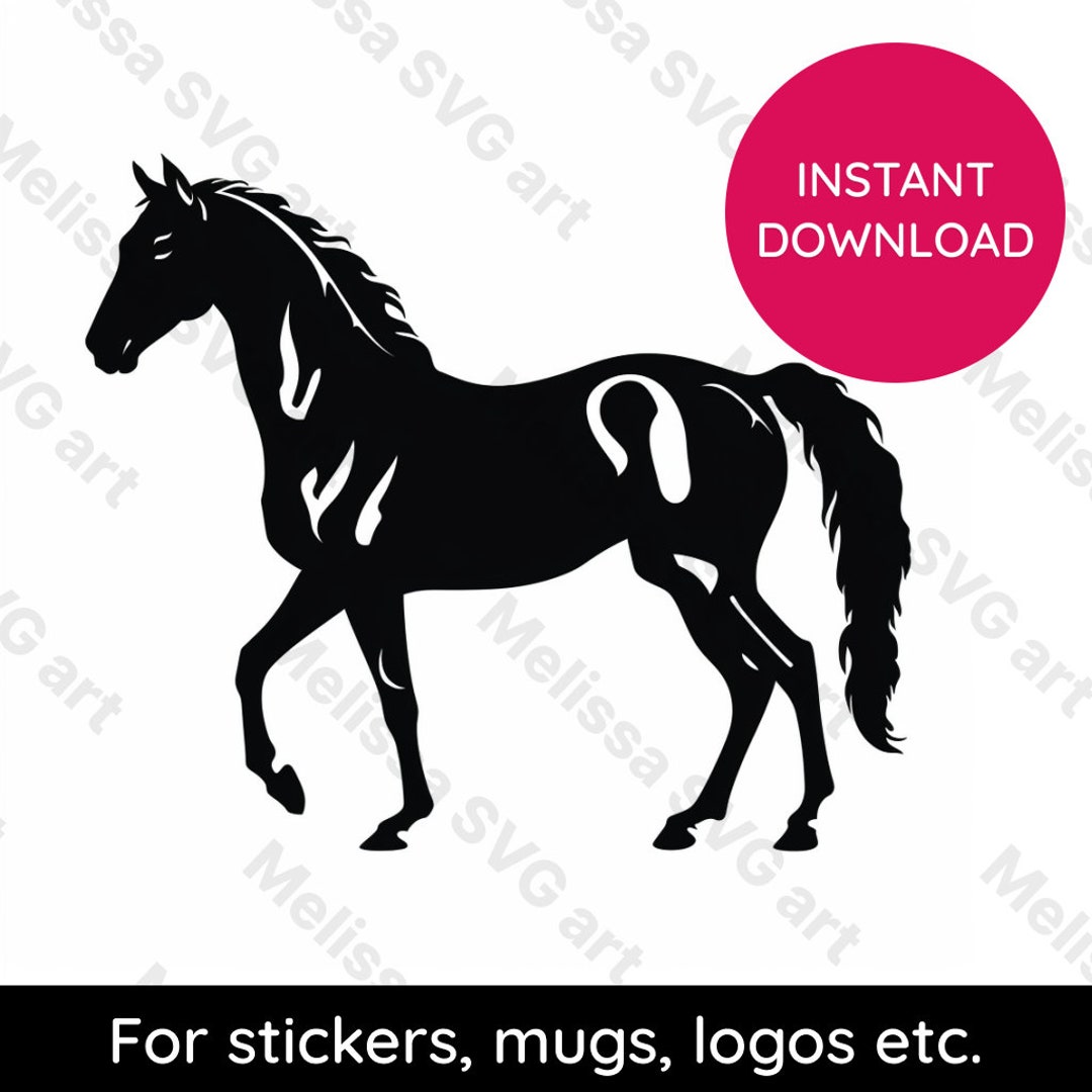 Tennessee Walking Horse SVG Animal Lover Svg Pet Silhouette Print ...