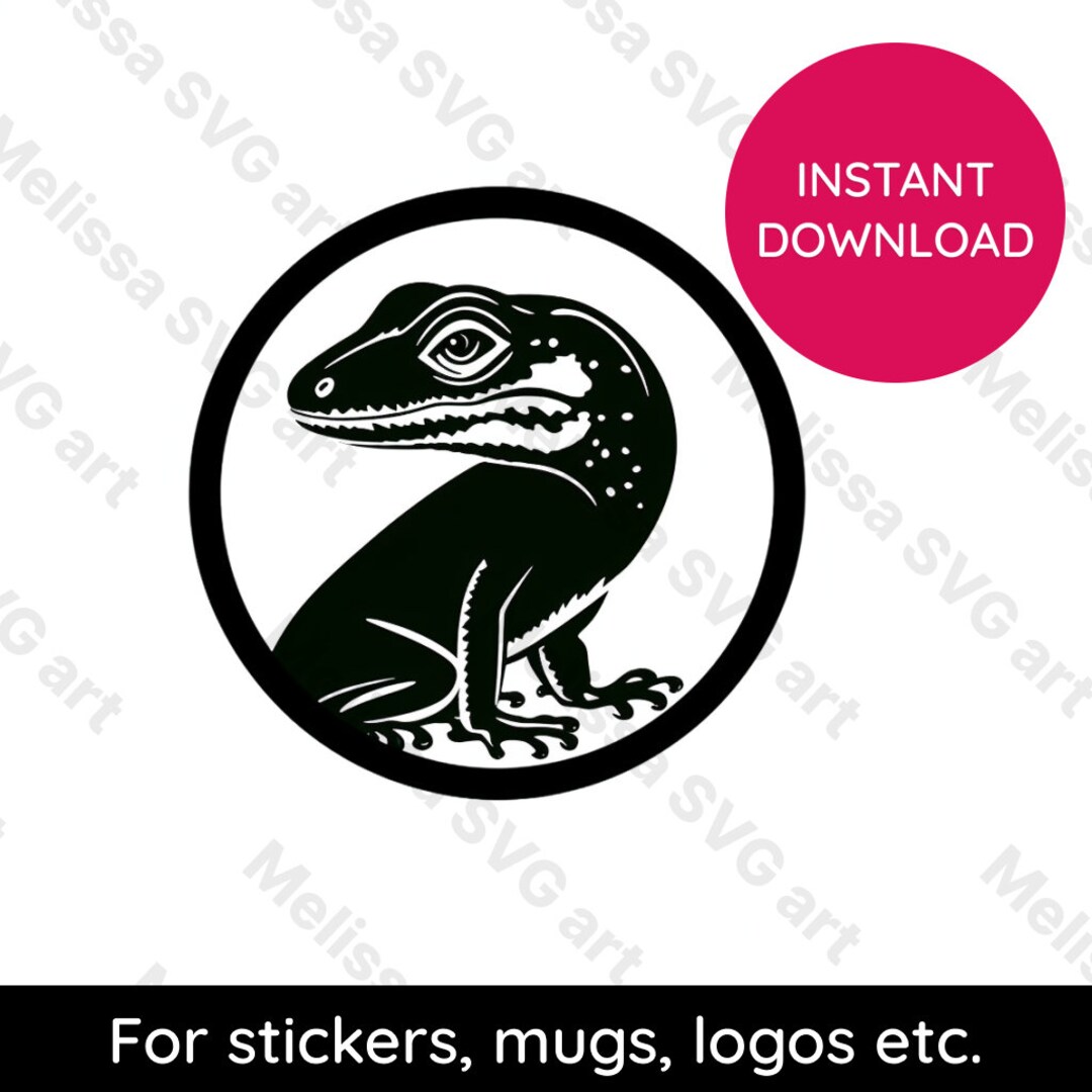 Green Anole SVG Animal Lover Svg Pet Silhouette Print Cricut & Laser ...