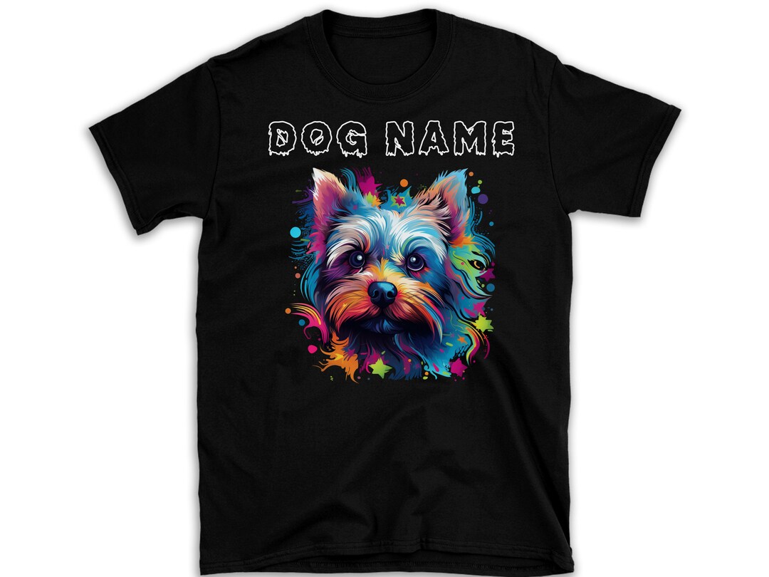 Custom Yorkie Shirt, Yorkshire Terrier, Personalized Yorkie Gifts ...
