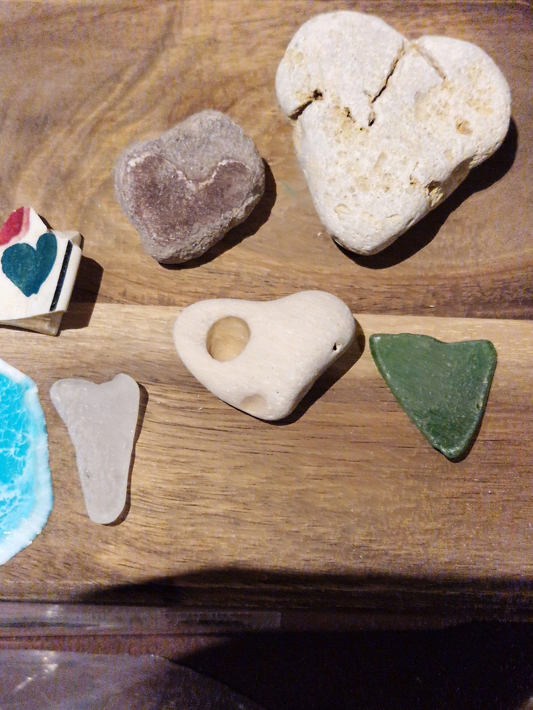 Hearts Galore. A Selection of Stones, Pottery and Glass All Heart ...