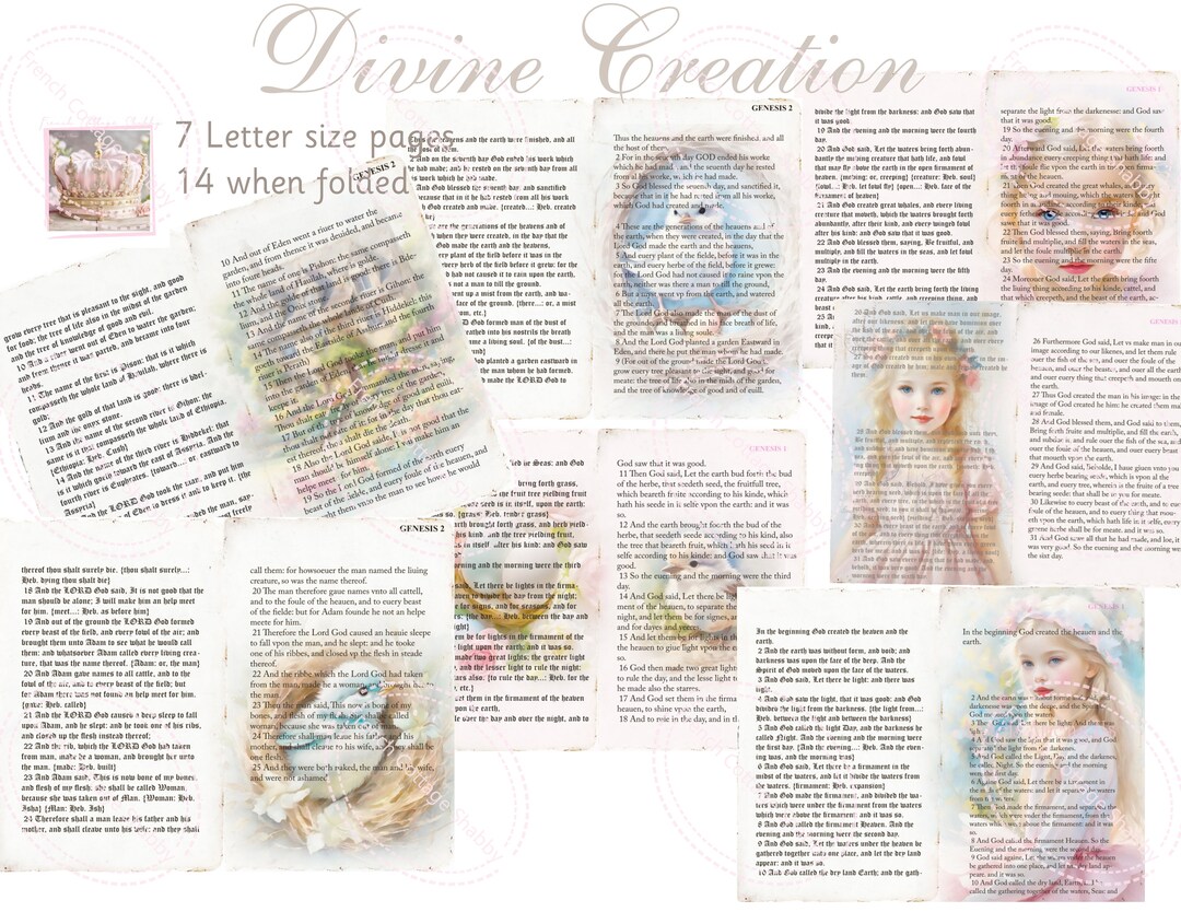 Free divine Creation: A Collection of Beautifully Crafted Pages From ...