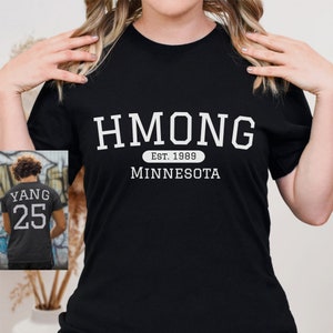 Personalized Hmong Unisex Name Est Shirt Hmong Pride Shirt Hmoob Gift ...