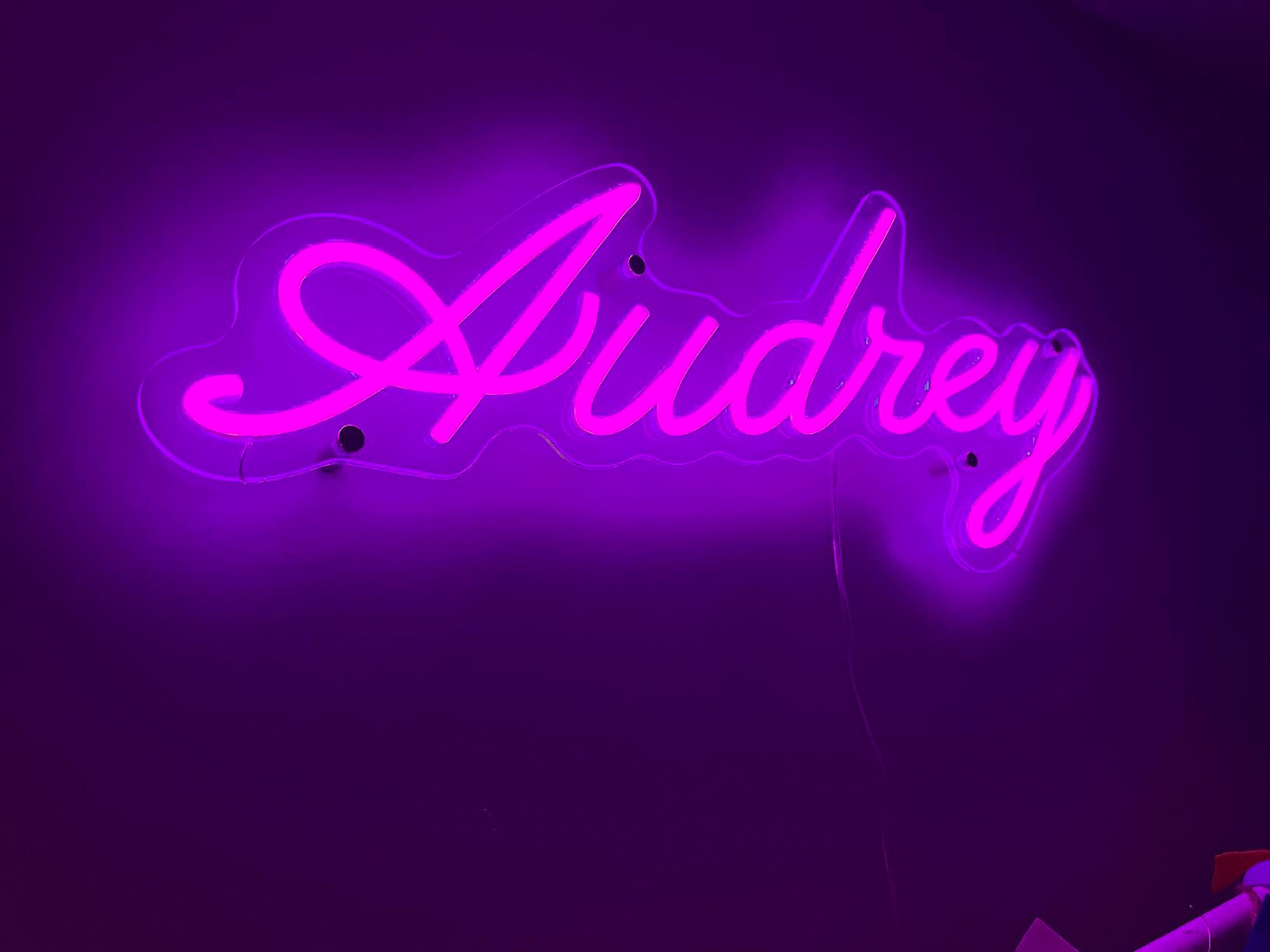 Custom Neon Sign Neon Sign Bedroom LED Neon Light Sign Light up Name ...