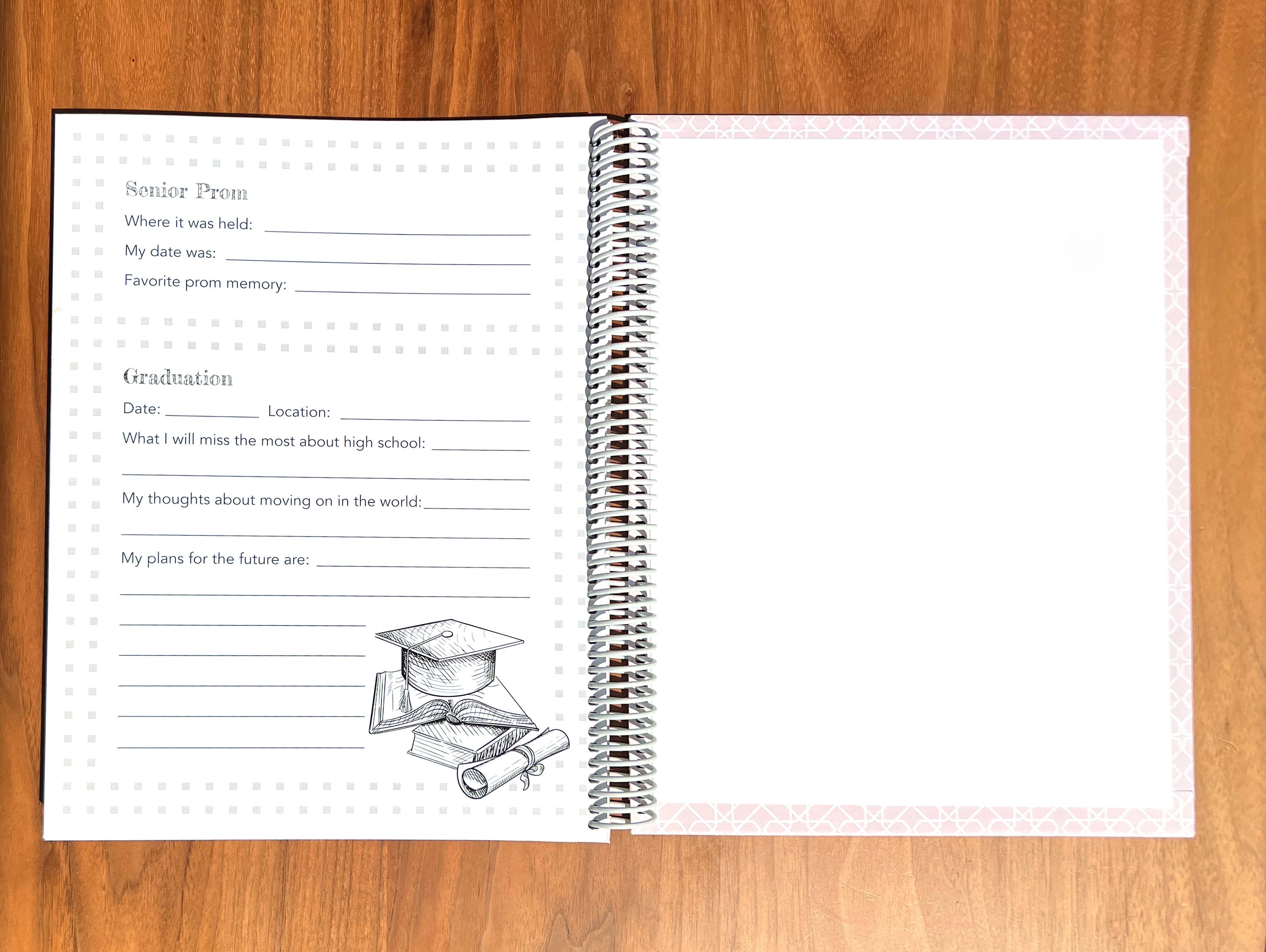 School Days Memory Book With Full Pockets - Etsy