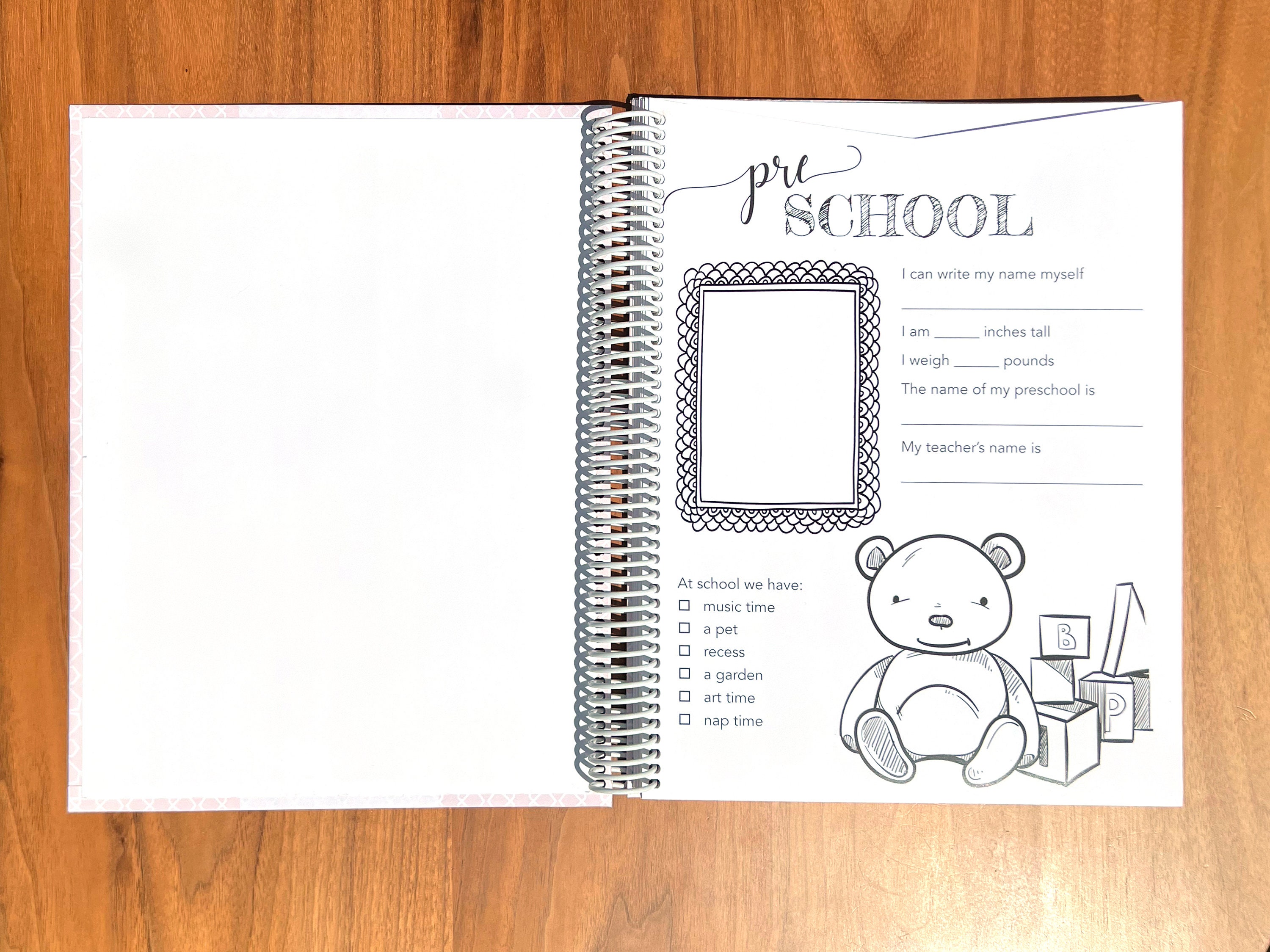 School Days Memory Book With Full Pockets - Etsy