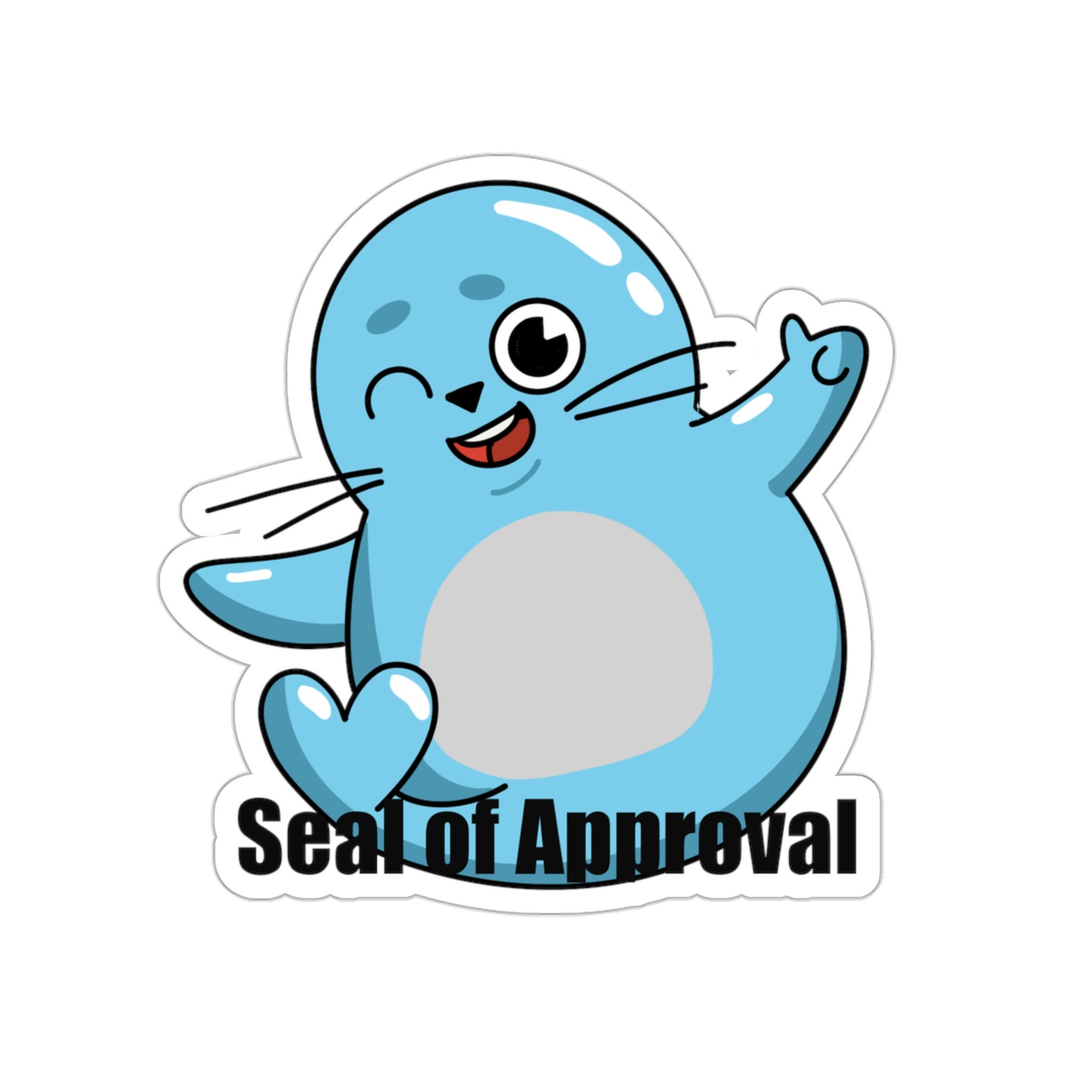 Seal of Approval Sticker - Etsy