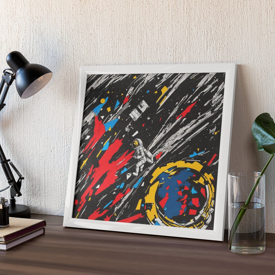 The Fractured Circle: the Astronaut in a Fragmented Universe - Etsy