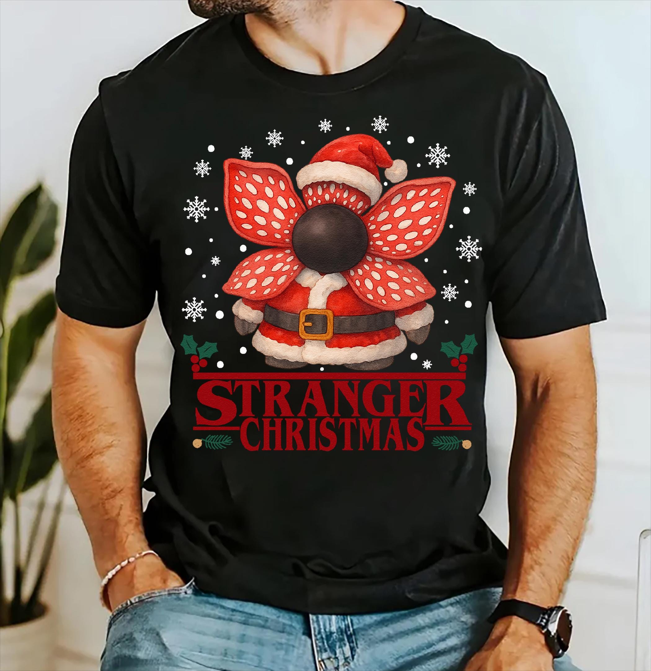 Santa Stranger Christmas PNG, Retro Winter Monsters PNG, Holiday ...