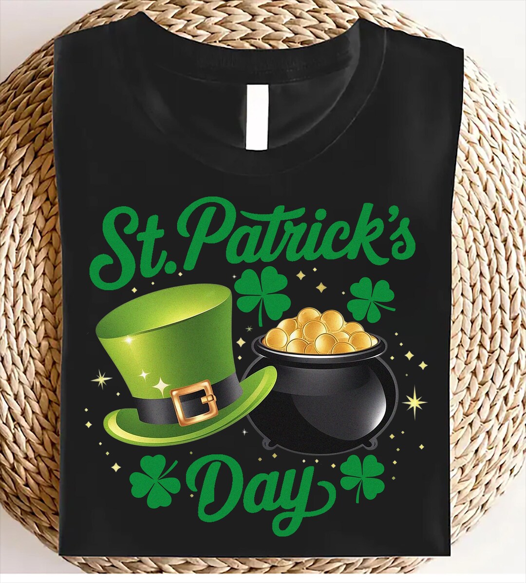 St. Patrick's Day Png: Lucky Shamrock, Gold Pot (digital Download) - Etsy