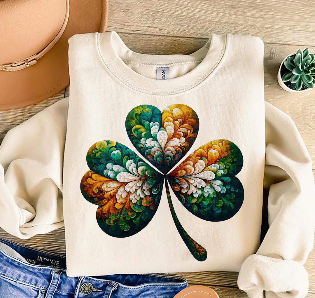 St. Patrick’s Day Clover PNG, Shamrock Png, Green Shamrock PNG, St ...