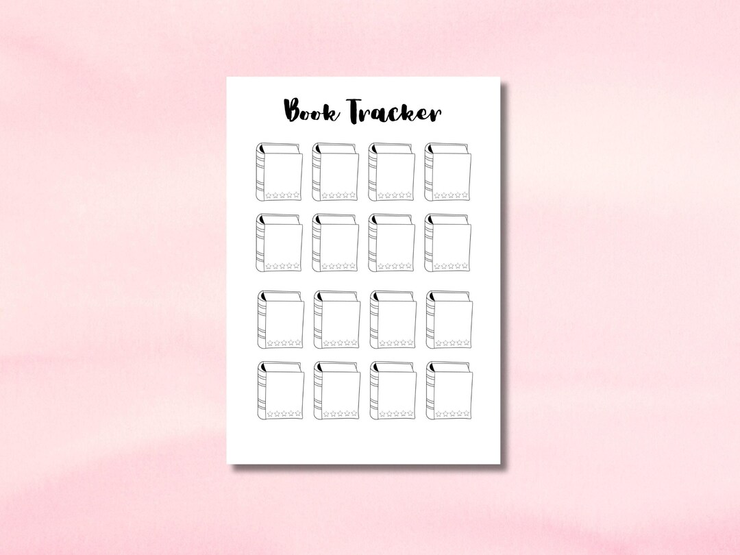 Book Tracker Printable Journal Page Reading Log Book Journal Printable ...