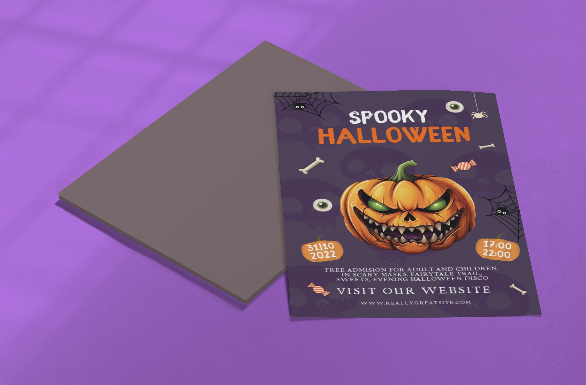 Spooky Jack O Lanterns Clipart Bundle - PNG Format With Transparent ...