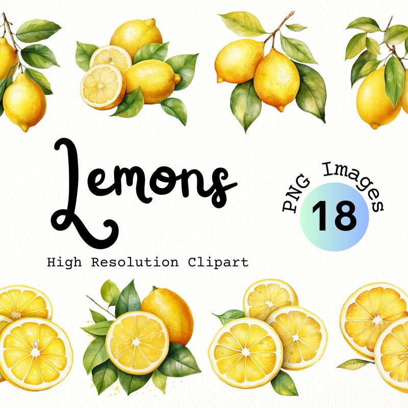 Lemonade Clipart - Etsy