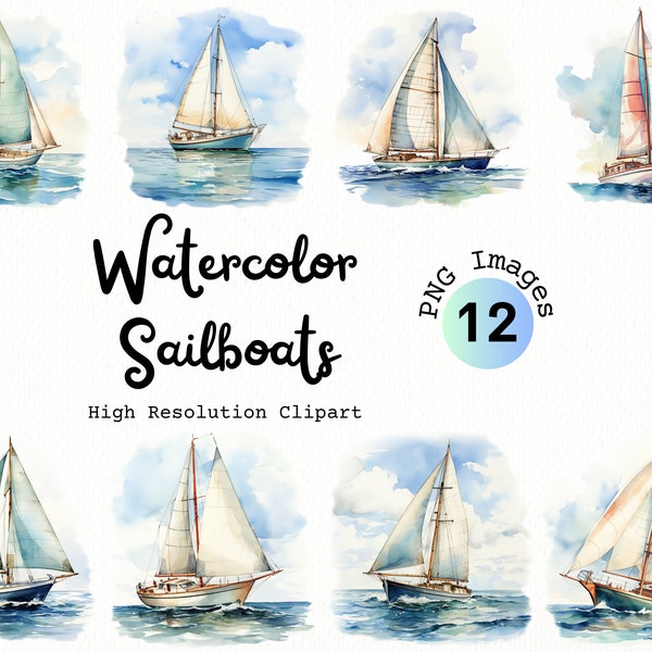 Nautical Watercolor - Etsy