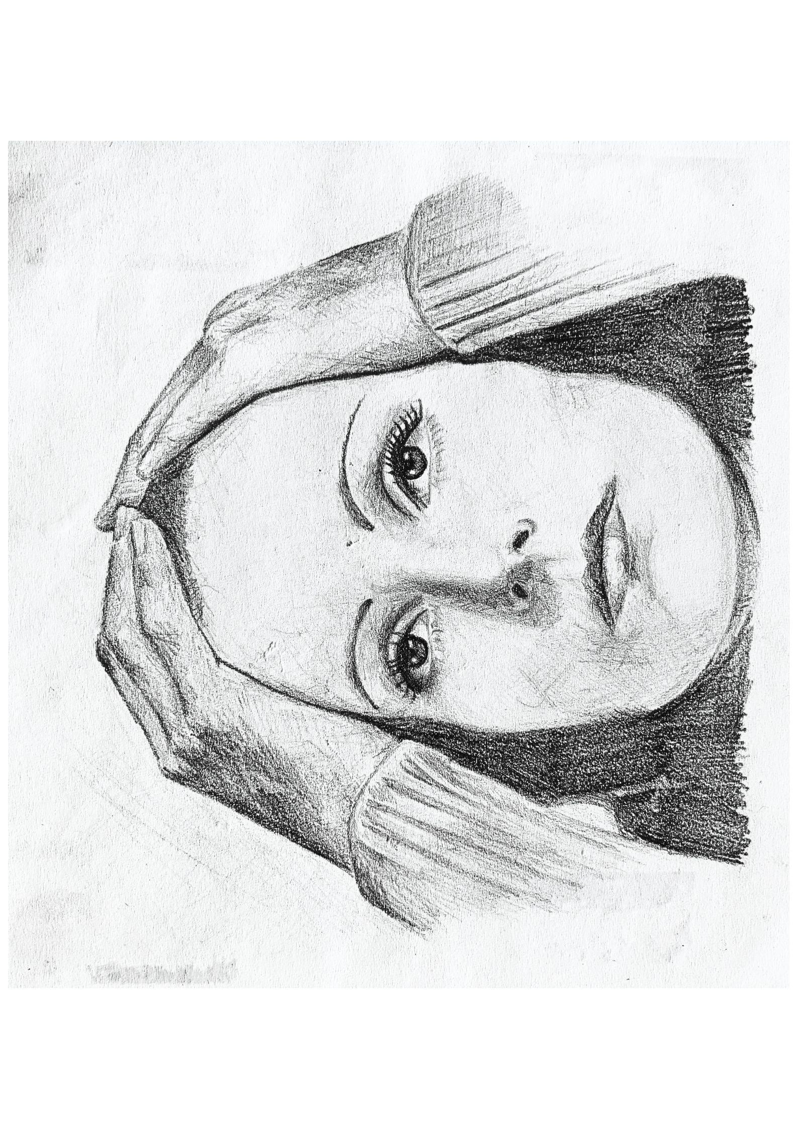 Greta Garbo Pencil Drawing - Etsy