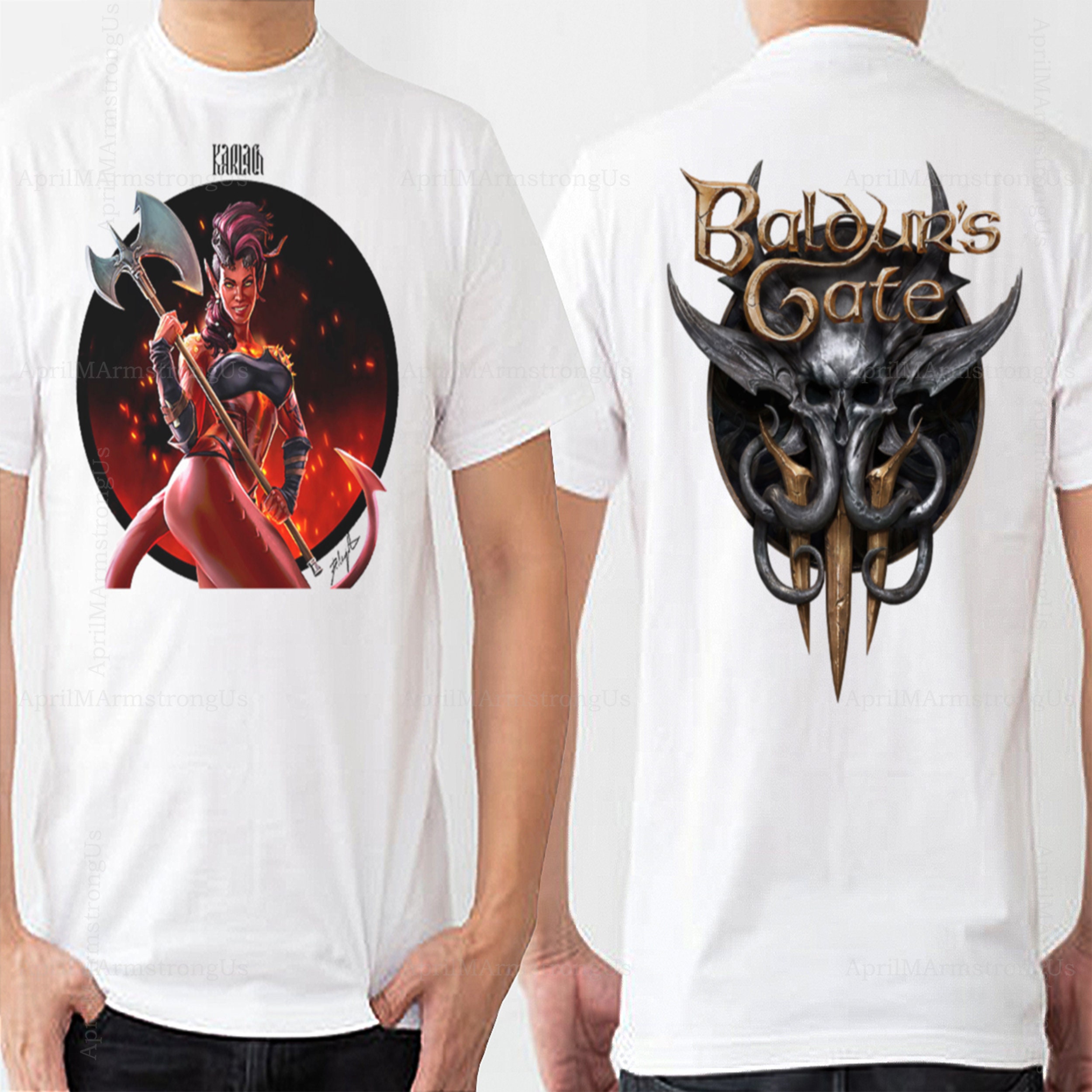 BG3 Karlach Shirt, Karlach Baldur's Gate Shirt, Dungeon Master Merch ...