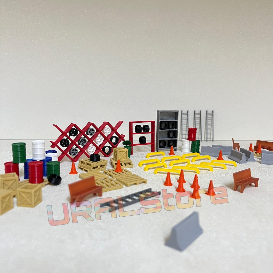 1:64 Scale Diorama Objects for Diecast Model Cars - Free Shipping ...