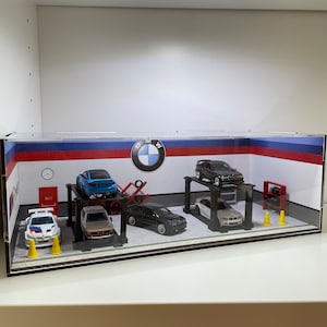 1:64 Scale Diorama for Diecast Cars - Free Customizable - Diorama ...