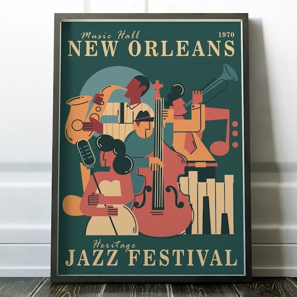 Jazz Poster - Etsy