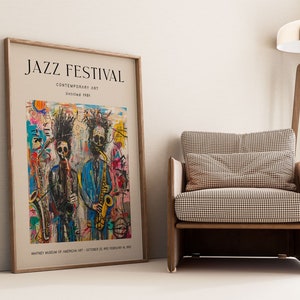 Jazz Festival Poster: Urban Art, New Orleans Jazz, Music Art Print ...