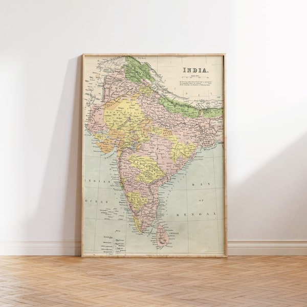 India Map - Etsy