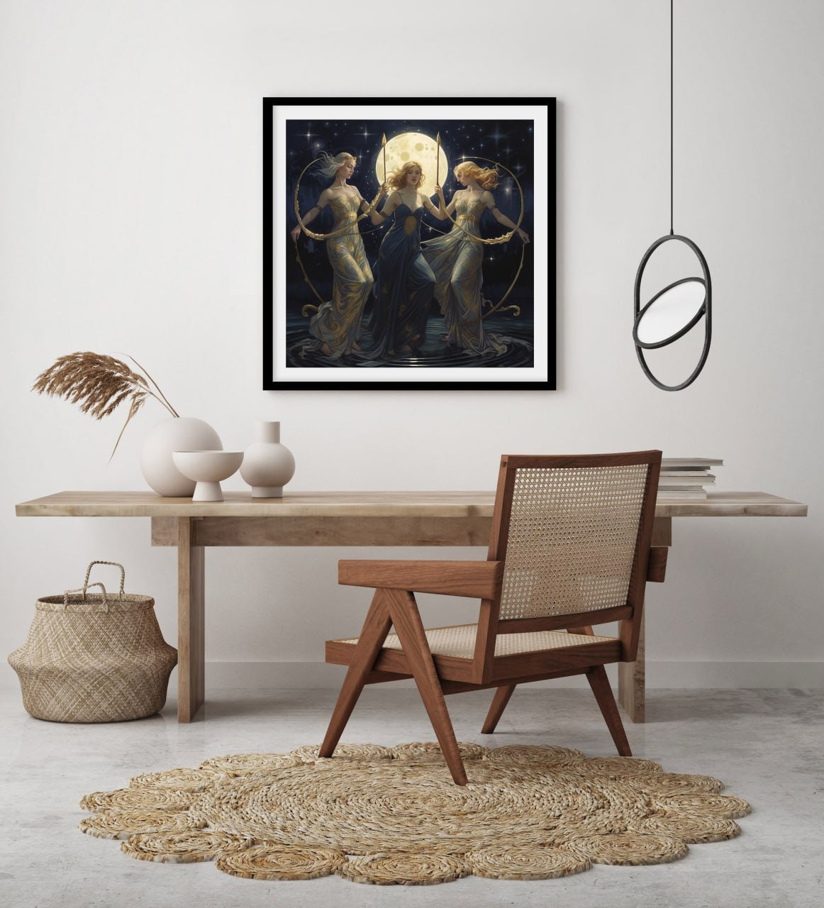 Wiccan Goddesses White Witches Art, Lilith Poster, Natural Magic ...