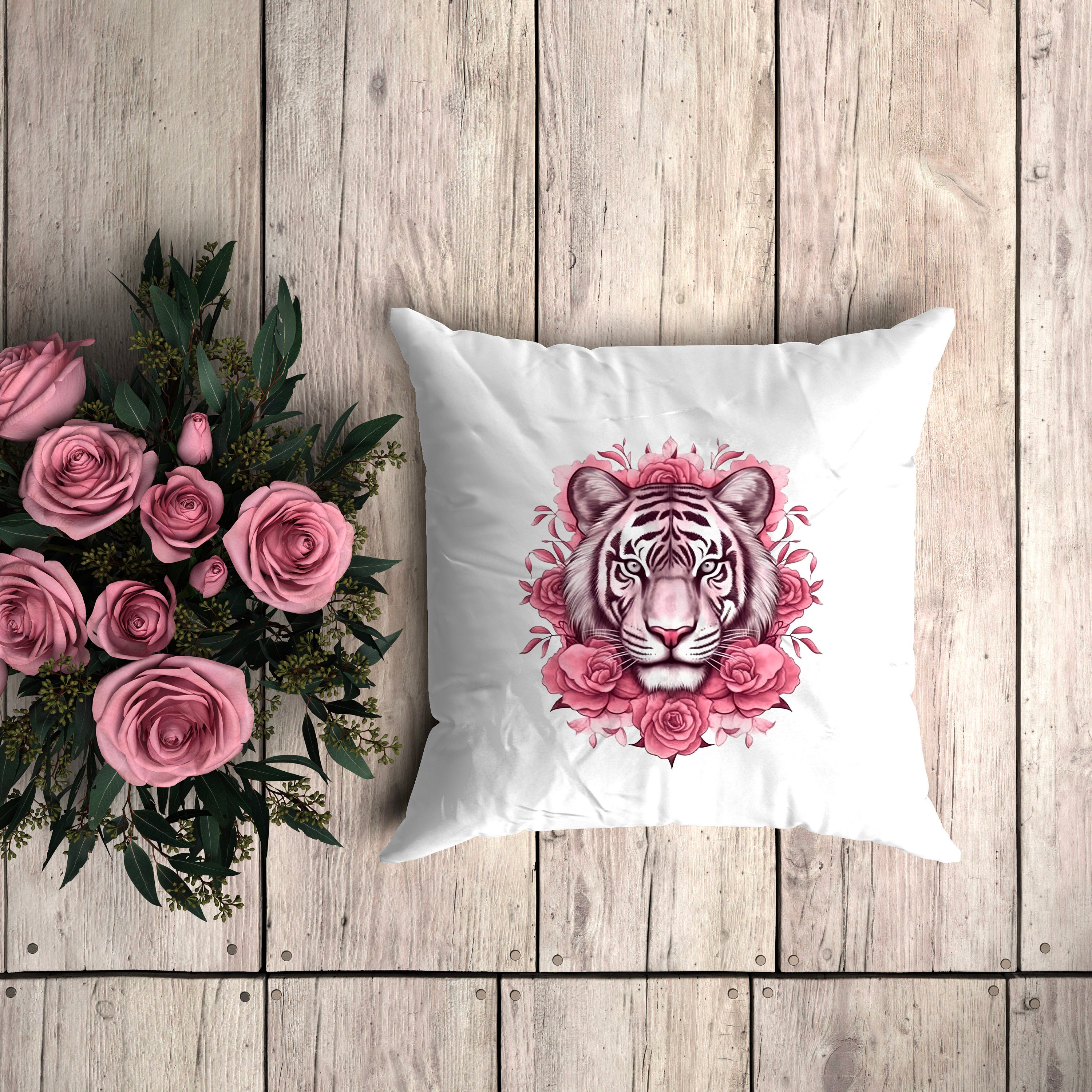 Pink Tiger Png Graphics Tiger Png Designs Tiger Clipart - Etsy