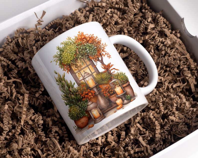 Autumn Cozy Garden Clipart Bundle, Hello Fall Png Designs, Garden ...