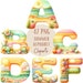Summer Alphabet Clipart Bundle, Summer PNG Designs, Summer Clipart ...