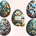 Easter Eggs Clipart Bundle, Easter Clipart, Easter Graphics, Easter ...
