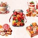 Christmas Sweets Clipart Bundle, Christmas Treats Graphics, Sweet ...