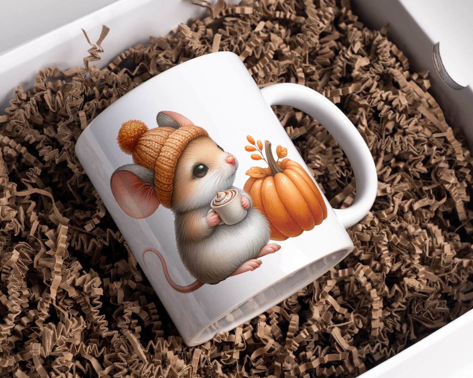 Autumn Mice Clipart Bundle, Cute Mice, Set of 15, Transparent ...