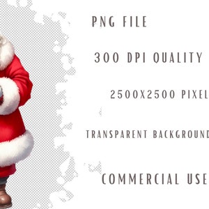 Santa Claus Clipart Bundle, Santa Claus Png Bundle, Santa Clipart Set ...