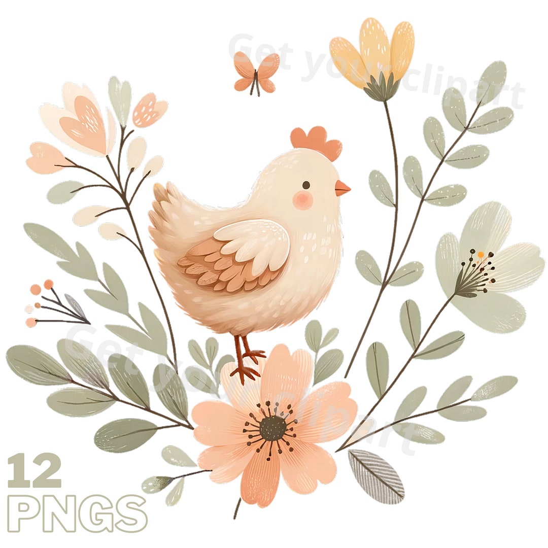 Lovely Birds Clipart Bundle, Spring Clipart, Cardinal Bird, Flamingo ...