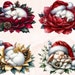 Christmas Bunny Clipart Bundle, Christmas Clipart, Winter Png Graphics ...