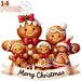 Gingerbread Men Clipart Bundle, Christmas Designs Png Graphics ...