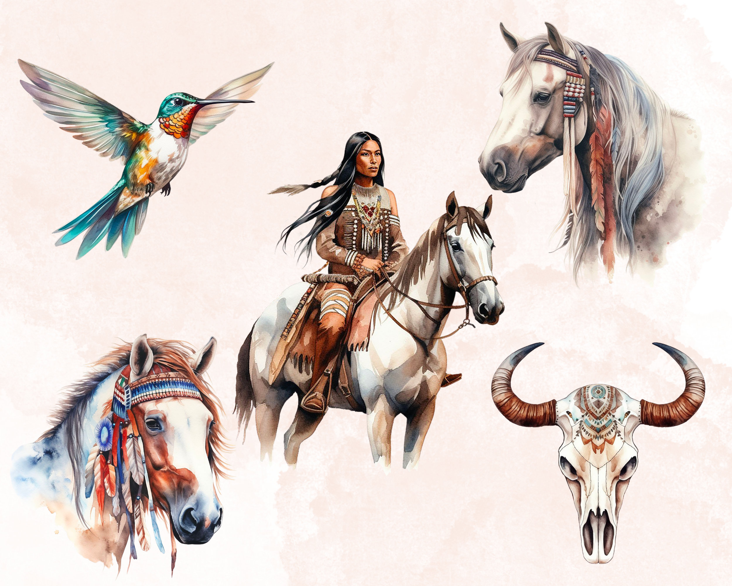 Native American Clipart Native Png Designs Indian Png - Etsy