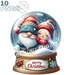 Christmas Snowglobe Clipart Bundle, Christmas Clipart, Winter Gnome Png ...