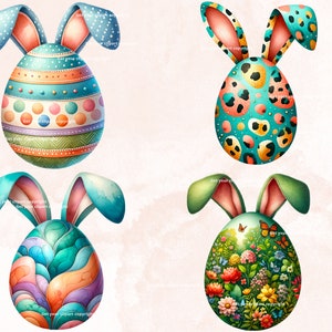 Easter Eggs Clipart Bundle, Easter Clipart, Easter Graphics, Easter ...