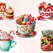 Christmas Sweets Clipart Bundle, Christmas Treats Graphics, Sweet ...