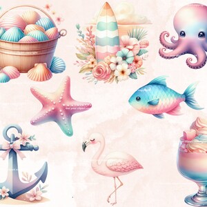Sweet Summer Clipart Bundle, Summer Vibes Png, Hello Summer Png ...