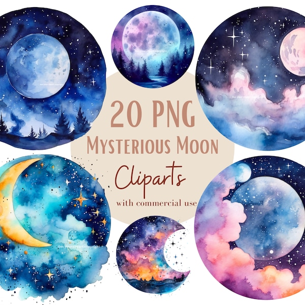 Paper Moon Graphics - Etsy